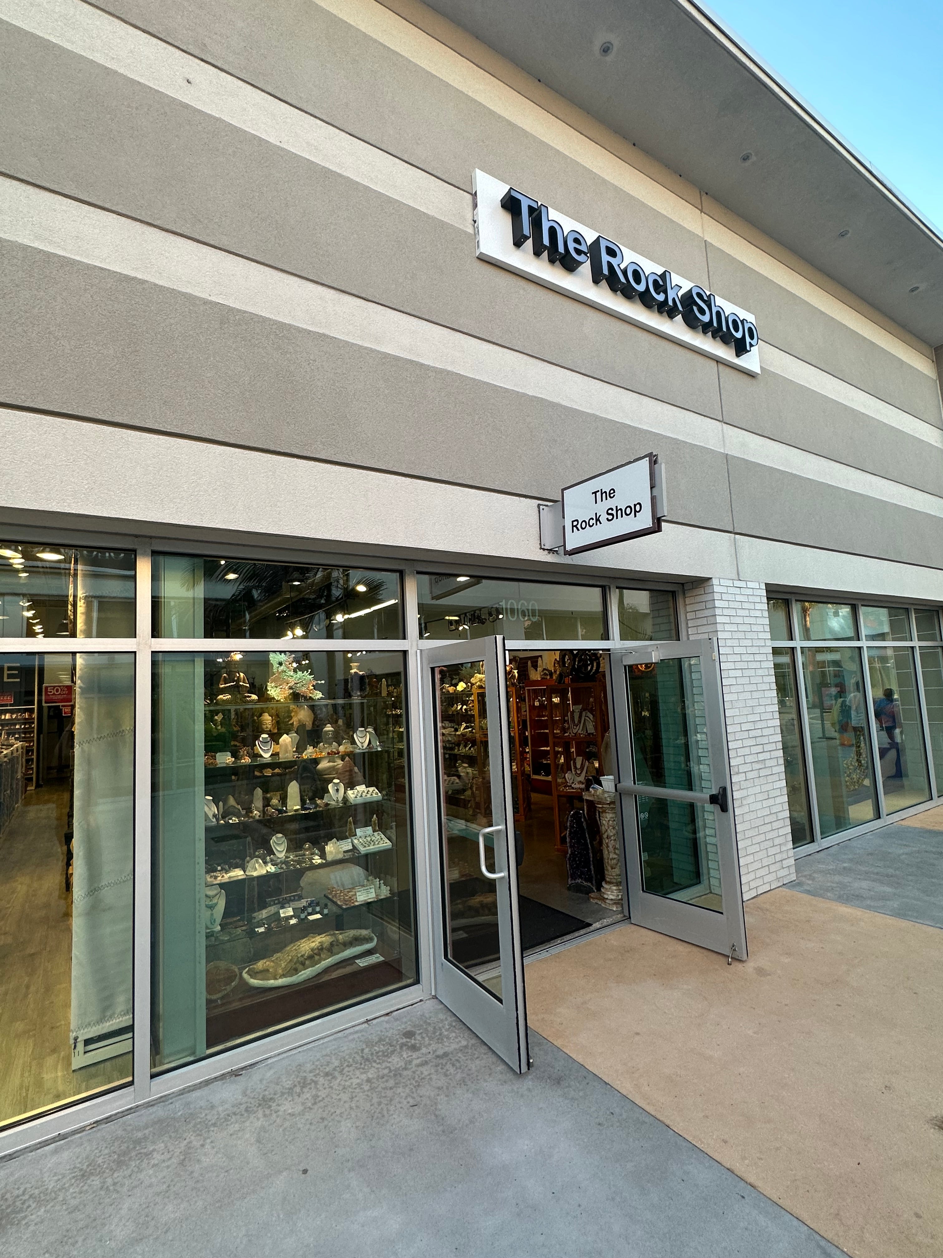 The Rock Shop, Daytona, Tanger Outlet Mall – Florida Rock Shop